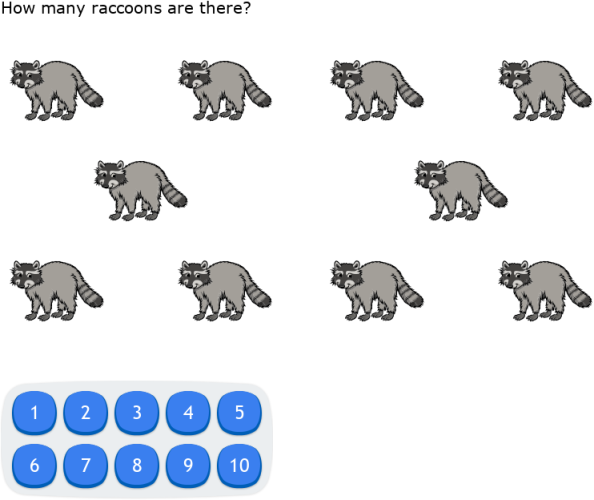 IXL | Count pictures - up to 10 | Pre-K math