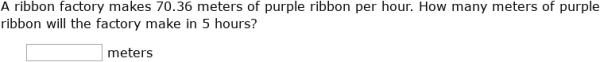 IXL | Multiply decimals and whole numbers: word problems | 5th grade math