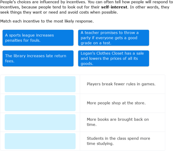 IXL | What is economics? | 8th grade social studies