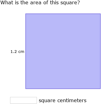 IXL | Area of rectangles and squares: decimal side lengths | 6th grade math