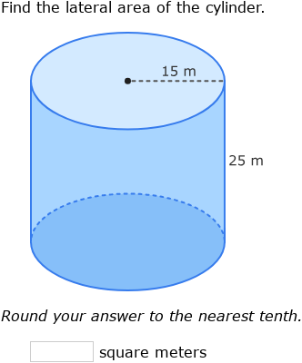 IXL | Lateral area of prisms and cylinders | 8th grade math