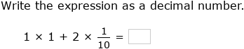 IXL | Convert decimals between expanded and standard form | 5th grade math