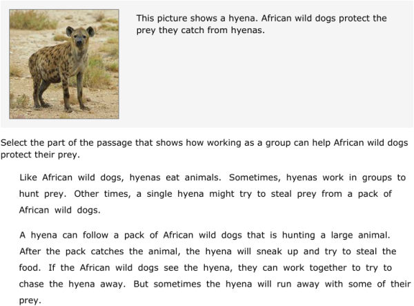 IXL | Benefits of group behavior: African wild dogs | 3rd grade science