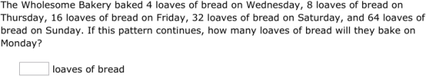 IXL | Sequences: word problems | 8th grade math