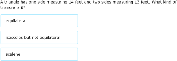 IXL | Classify triangles | 7th grade math
