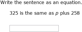 IXL | Write addition and multiplication equations in words | 6th grade math