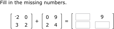 IXL - Add and subtract matrices (Algebra 1 practice)