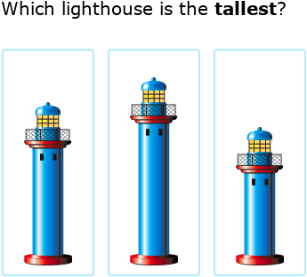 IXL | Compare heights | Kindergarten math