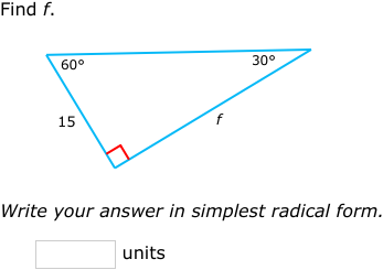 IXL - Special right triangles (Algebra 2 practice)