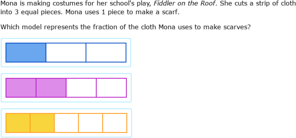 IXL | Fractions of a whole: modeling word problems | 2nd grade math