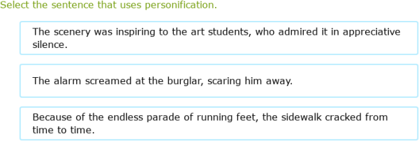 IXL | Use personification | 5th grade language arts