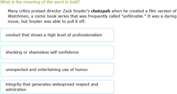 IXL | Use context as a clue to the meanings of foreign expressions ...