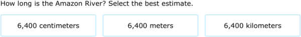 IXL | Choose metric units of distance | 2nd grade science