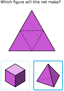 IXL - Nets of three-dimensional figures (5th grade math practice)
