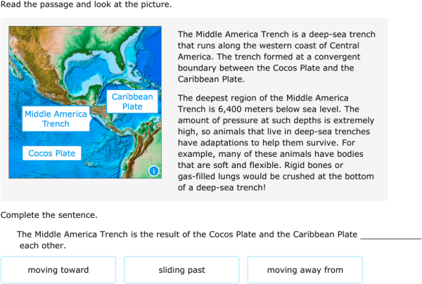 IXL | Describe tectonic plate boundaries around the world | 7th grade ...