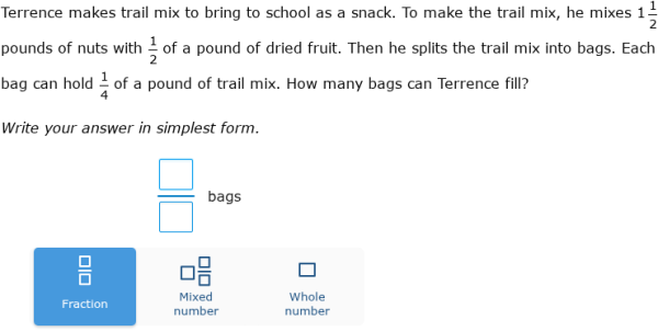 IXL | Multi-step problems with fraction multiplication and division ...