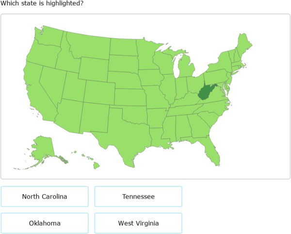 IXL | Identify the 50 states | 3rd grade social studies