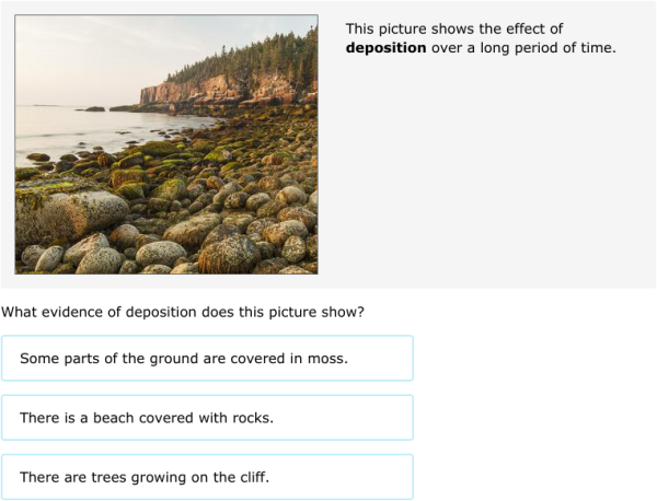 IXL | Find evidence of changes to Earth's surface | 3rd grade science
