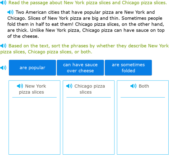 IXL | Compare and contrast in informational passages | 1st grade ...
