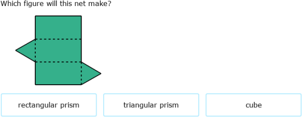 IXL | Nets of rectangular and triangular prisms | 7th grade math