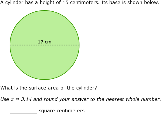 IXL | Checkpoint: Surface area and volume | 8th grade math