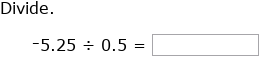 IXL | Divide positive and negative decimals | 7th grade math