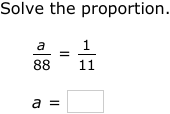 IXL | Solve the proportion | 6th grade math