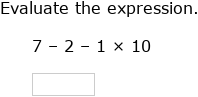 IXL | Evaluate numerical expressions involving integers | 8th grade math