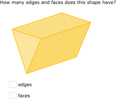 IXL | Count vertices, edges, and faces | 5th grade math