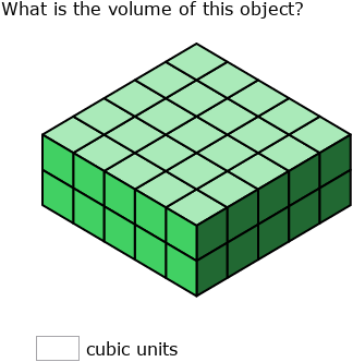 IXL | Volume of rectangular prisms made of unit cubes | 6th grade math