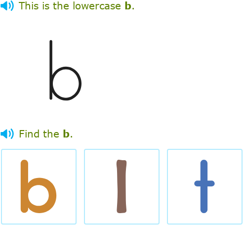 IXL | Learn the letter B | Kindergarten language arts