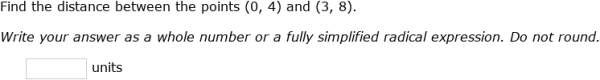 IXL - Distance formula (Algebra 2 practice)