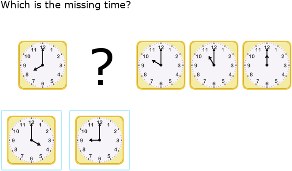 IXL | Time patterns | 1st grade math