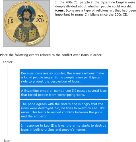 IXL | The Byzantine Empire | 6th grade social studies