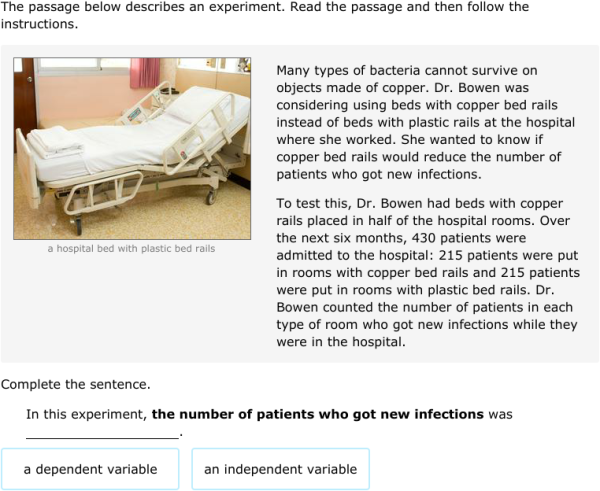 Independent Variable Examples Science