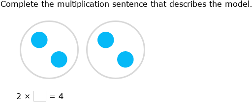 IXL | Write multiplication sentences for equal groups: factors up to 5 | 3rd grade math