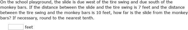 IXL | Pythagorean theorem: word problems | 8th grade math