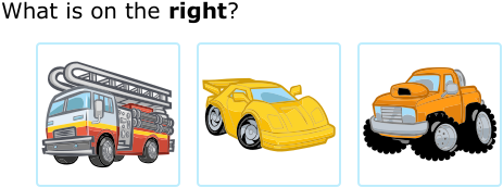 IXL | Left, middle, and right | 1st grade math