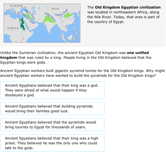 IXL | Compare ancient river civilizations: geography and society | 6th ...