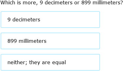 IXL | Convert and compare metric units of length | 4th grade math