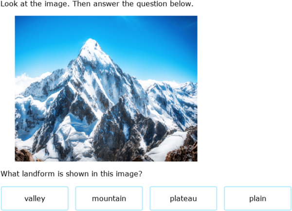 IXL | Identify Earth's land features using photographs | 5th grade ...