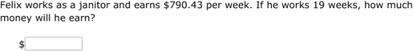 IXL | Multiply money amounts: word problems | 5th grade math