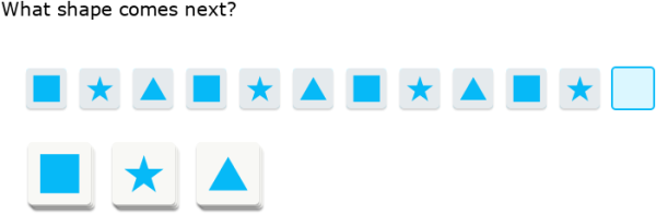 IXL | ABC patterns | Kindergarten math