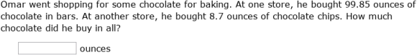 IXL | Add and subtract decimals: word problems | 6th grade math
