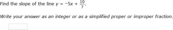 IXL | Find the slope from an equation | 7th grade math