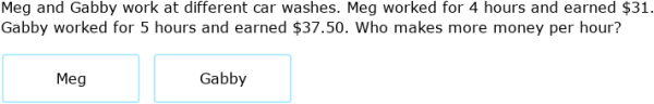 IXL | Compare rates: word problems | 6th grade math