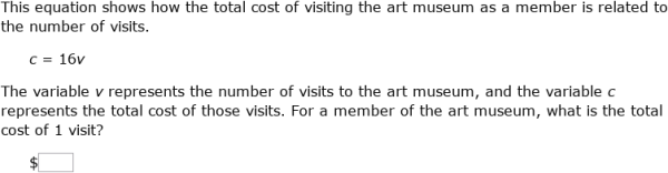 IXL | Find a value using two-variable equations: word problems | 6th grade math