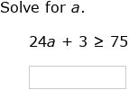 IXL | Solve two-step inequalities: whole number coefficients | 8th ...