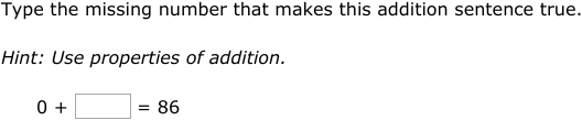 IXL | Complete the equation using properties of addition | 3rd grade math