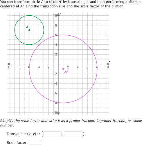 IXL - Similarity of circles (Geometry practice)